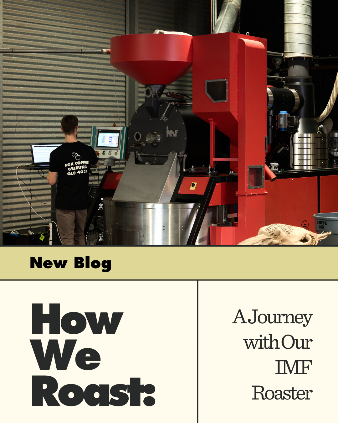 How We Roast: A Journey with Our IMF Roaster – Fox Coffee